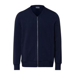 Hanro Sweatjacke ' Natural Living ' Herren Gr&ouml;&szlig;e S navy