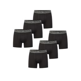 Phil & Co. Berlin Boxershorts Herren Gr&ouml;&szlig;e L grau / schwarz