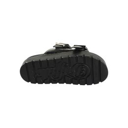 Buffalo Damen Sandale "Buffalo RAYA ARI", Gr. 41schwarz croco, Polyurethan, unifarben, Schuhe