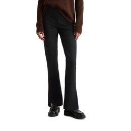 Marc O'Polo MARC O'POLO Damen Jerseyhose "mit breitem Bund", schwarz, Gr. XXL, unifarben, Sweatware, Obermaterial: 71% Viskose, 24% Polyamid, 5% Elasthan, Hosen
