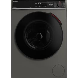 Sharp Waschmaschine &raquo;ES-WNFB214CAA-DE&laquo; 12 kg 1400 U/min 12kg / +WIFI / A-20% / Steam Steuerung &uuml;ber benutzerfreundliche mobile Ap