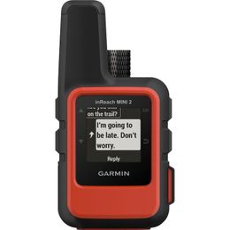 Garmin Outdoor-Navigationsger&auml;t &raquo; inReach Mini 2 Black GPS EMEA&laquo; ( ) TracBack-Routing-Funktion, Punkt-zu-Punkt-Navigation rot Synchronisieren Sie mit der 
