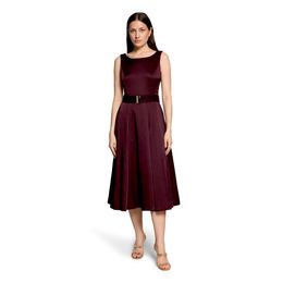Vera Mont Damen Cocktailkleid "Damen mit G&uuml;rtel", lila, Gr. 46, Obermaterial: 100% Polyester. Futter: 100% Polyester, Kleider