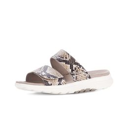 Gabor Damen Pantolette "Pantolette", Gr. 38,5, braun, Schuhe