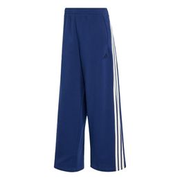adidas Sportswear Sporthose 'adidas KIT 3-Stripes Wide' Damen Gr&ouml;&szlig;e M dunkelblau / wei&szlig;
