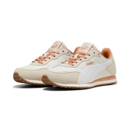 Puma Damen Sneaker "ST MILER ROSE", Gr. 37, beige, Leder, mehrfarbig, Schuhe, f&uuml;r sportlichen Look, mit Gummilaufsohle, mit D&auml;mpfung