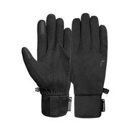Reusch Damen Skihandschuhe "Noorvik STORMBLOXX TOUCH-TEC", schwarz, Gr. 7, unifarben, 98% Polyester, 2% Elasthan, Handschuhe, mit winddichter,