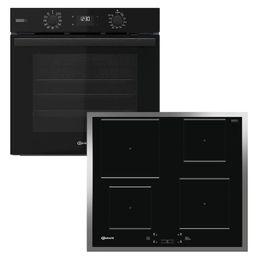 Bauknecht Backofen-Set &raquo;BBA2S85HU1K&laquo; mit 1-fach-Teleskopauszug Hydrolyse Set, 2 Stk. tlg. GentleSteam &ndash; f&uuml;r ein saftiges Inneres und ein knuspriges 