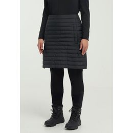 Jack Wolfskin Damen A-Linien-Rock "ICEGUARD SKIRT W", schwarz, Gr. XL, Obermaterial: 100% Polyester. Futter: 100% Polyester. F&uuml;llung: 100% Polyester,
