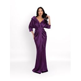 acob a porter Evening Dress female size 42 Aubergine