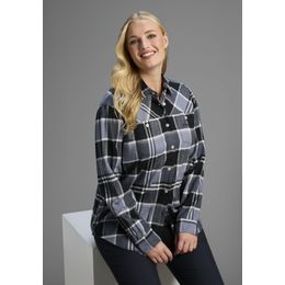 Maier Sports Damen Funktionshemd "DA-BLUSE 1/1 ARM PREDEAL 2.0 W", grau, Gr. 36, Obermaterial: 57% Baumwolle, 43% Viskose, Hemden,