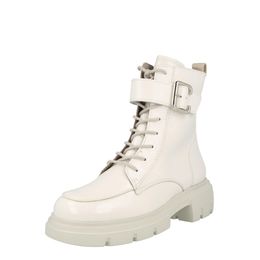 Paul Green Lace-Up Ankle Boots female size 37.5 Cream