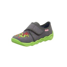 Superfit Geschlossener Hausschuh BUBBLE in Grau | Gr.: 26