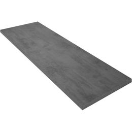 Nobilia Arbeitsplatte &raquo;APD60&laquo; von drei Seiten beschichtet, in drei Breiten: 180, 210 und 240 cm grau Holzwerkstoff B/T/H: 180cm x 60cm x 3,8cm