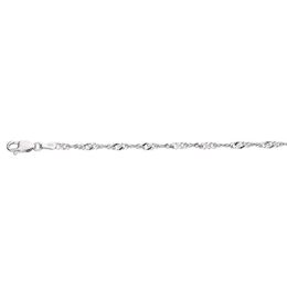 Firetti Armkette &raquo;Schmuck Geschenk Silber 925 Singapurkettengliederung ca. 2,5 mm breit&laquo; Made in Germany silber 19cm, Silber 925 (Sterlingsilber)