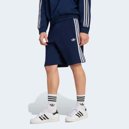 Herren Shorts "3-STREIFEN", blau, Gr. S, adidas originals, Obermaterial: 100% Baumwolle, Hosen, sportlicher Stil, f&uuml;r Stra&szlig;e und Zuhause, aus weichem