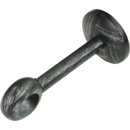 Liedeco Gardinenstangenhalter &raquo;Tr&auml;ger, Wandhalter 1-l&auml;ufig "Esperanca" f&uuml;r 16 mm Stangen&laquo; Tr&auml;ger, Wandhalter silber L: 9,4cm