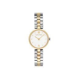 Calvin Klein Damen Quarzuhr &raquo;GLEAM&laquo; Armbanduhr, Damenuhr, Edelstahlarmband, analog Einheitsgr&ouml;&szlig;e