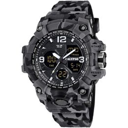 Calypso Watches Herren Calypso Watches Chronograph &raquo;X-Trem&laquo; Quarzuhr, Armbanduhr, Herrenuhr, analog, digital, Tag, Monat schwarz Einheitsgr&ouml;&szlig;e