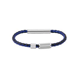 Police Herren Armband &raquo;Urban Texture&laquo; 23cm, Edelstahl Leder