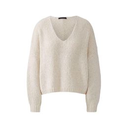Oui Pullover in light beige mel | Gr.: 34