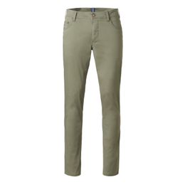 MEYER Herren Chinohose "M5 Five 9-6106", gr&uuml;n, Gr. 34, uni, Obermaterial: 97% Baumwolle CO. 3% Elasthan EL., Hosen, in Premium Satin M5 Serie