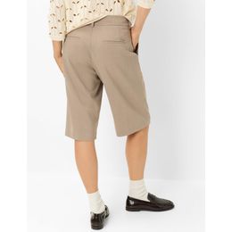 Brax Damen Chinohose "Style MILLA B"taupe, Gr. 48, Web, 53% Polyester, 43% Schurwolle, 4% Elasthan, Hosen
