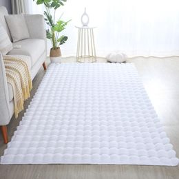 Ayyildiz Teppiche Hochflor-Teppich &raquo;AMBIANCE 5110, auch als L&auml;ufer&laquo; rechteckig 25 mm H&ouml;he Fell Haptik / Besonders weich / Dicker Flor / Pflegeleicht wei&szlig; Polyester B : 