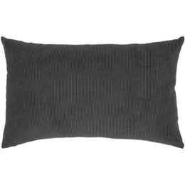 Pad Dekokissen &raquo;CASUAL&laquo; Feines Cord-Design, gro&szlig;e Farbvielfalt, in verschiedenen Gr&ouml;&szlig;en grau Polyacryl, Polyester B/L: 35cm x 60cm, 1 Stk.