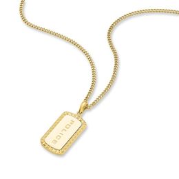 Police Herren Kette mit Anh&auml;nger &raquo;Taper&laquo; Edelstahl, L: 55 B: 1,5mm