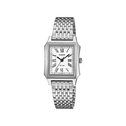Casio Timeless Collection Damen CASIO TIMELESS COLLECTION Quarzuhr Armbanduhr, Damenuhr, Edelstahlarmband, analog silber Einheitsgr&ouml;&szlig;e