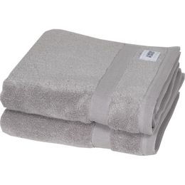Sch&ouml;ner Wohnen Kollektion SCH&Ouml;NER WOHNEN-Kollektion Handt&uuml;cher &raquo;Cuddly&laquo; schnell trocknende Airtouch-Qualit&auml;t grau Frotteevelours, Obermaterial: 100% Baumwolle B/L: 50cmx100cm, 