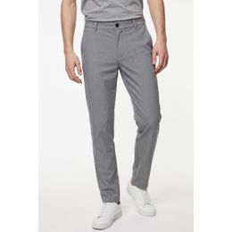 Jack & Jones JACK & JONES Herren Chinos "JPSTOLLIE CONNOR CHINO NOOS", grau, Gr. 32, meliert, unifarben, Web, Obermaterial: 69% Polyester, 29% Viskose, 2%