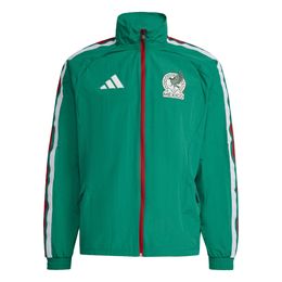 Adidas Performance Trainingsjacke 'Mexiko Anthem' Herren Gr&ouml;&szlig;e XL gr&uuml;n / rot / wei&szlig;