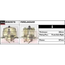 DELCO REMY Bremssattel Remy Remanufactured dc82979 f&uuml;r Ford JAGUAR
