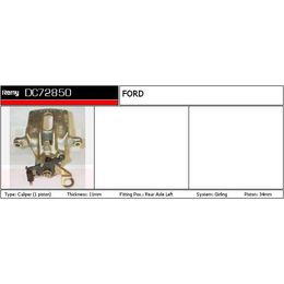 DELCO REMY Bremssattel Remy Remanufactured dc72850 f&uuml;r Ford