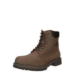 Bugatti Lace-Up Boots male size 43 Muddy colored / Black