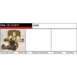 DELCO REMY Bremssattel Remy Remanufactured dc72401 f&uuml;r Audi