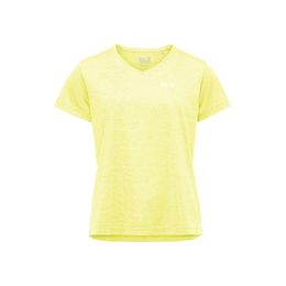 Jack Wolfskin T-Shirt Wildtrail T W in Gelb | Gr.: S