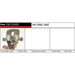 DELCO REMY Bremssattel Remy Remanufactured dc72460 f&uuml;r Ford VW Skoda SEAT