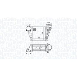 MAGNETI MARELLI Ladeluftk&uuml;hler 351319205230 f&uuml;r VAG
