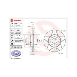 MAGNETI MARELLI Bremsscheibe 360406178405 Geschlitzt 276mm 24mm f&uuml;r VW (SVW)
