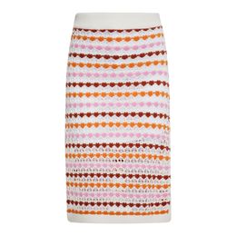 Ebeeza Rock Damen Gr&ouml;&szlig;e 36 orange / hellpink / bordeaux / wollwei&szlig;