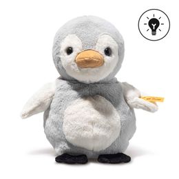 Steiff Kuscheltier &raquo;Lio Pinguin, 22 cm, grau/wei&szlig;, mit Licht&laquo; grau Einheitsgr&ouml;&szlig;e Kuscheltier