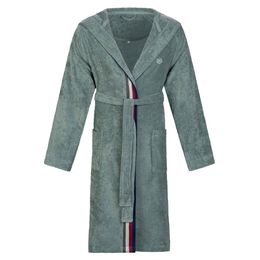 Bugatti Bademantel mit Kapuze in sage | Gr.: XXL