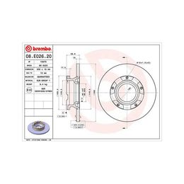 MAGNETI MARELLI Bremsscheibe 360406174400 308mm 16mm f&uuml;r Ford (JMC)