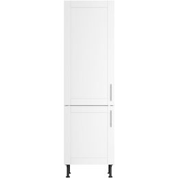 Optifit Hochschrank &raquo;Ahus&laquo; Breite 60 cm wei&szlig; wei&szlig;, B/H/T: 60cm x 211,8cm x 58,4cm, T&uuml;ren: 2 Stk.