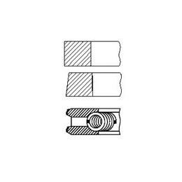 FAI AUTOPARTS Kolbenringsatz pr253000 f&uuml;r Peugeot DS