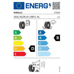 Pirelli Sommerreifen 265/35 ZR19 (98Y) XL ALP - P Zero PZ4 SC 3766900