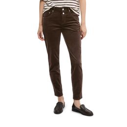 Marc O'Polo MARC O'POLO Damen 5-Pocket-Hose "aus Organic-Cotton-Modal-Stretch", braun, Gr. 27, unifarben, Obermaterial: 82% Baumwolle, 17% Modal, 1% Elasthan,